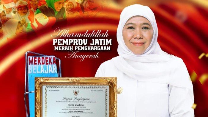 Majukan Pendidikan Jatim, Khofifah Raih Anugerah Pemda Transformasi ...