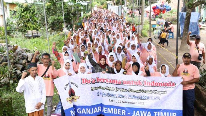 Ingin 5Ng Jadi Program Nasional, Emak-emak Jember Dukung Ganjar Pranowo Jadi Presiden ...