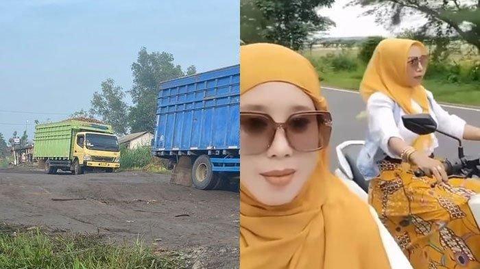 VIRAL TERPOPULER Jalan di Lampung Rusak Padahal Baru 2 Hari Diperbaiki - Emak-emak Konvoi Tanpa ...