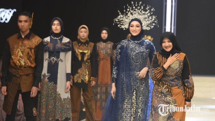 Busana Manika Astara Usung Kebaya Glamour Karya Lia Afif, Kombinasi ...