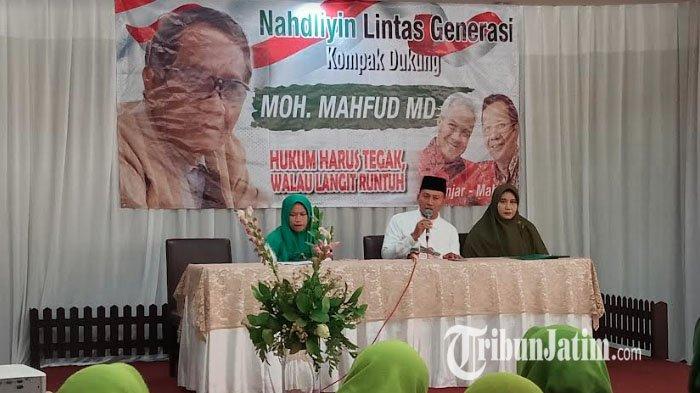 Relawan Nahdliyin Lintas Generasi Deklarasi Dukung Ganjar-Mahfud di Pilpres 2024 - Tribunjatim.com