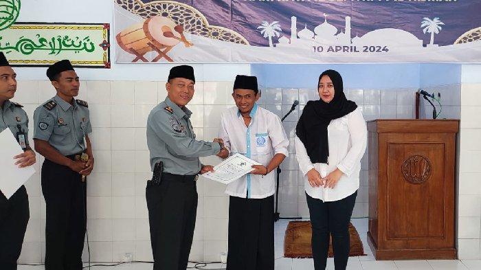 Ratusan WBP Rutan Kelas IIB Nganjuk Dapat Remisi Khusus Idul Fitri, 1 Warga Binaan Langsung ...