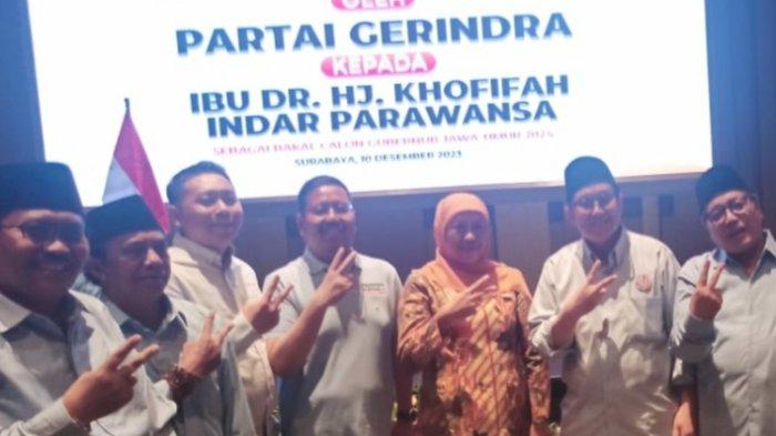 Khofifah Jadi Gubernur Hingga 13 Februari, Gerindra: Tetap Jadi Bagian Kemenangan Prabowo-Gibran ...