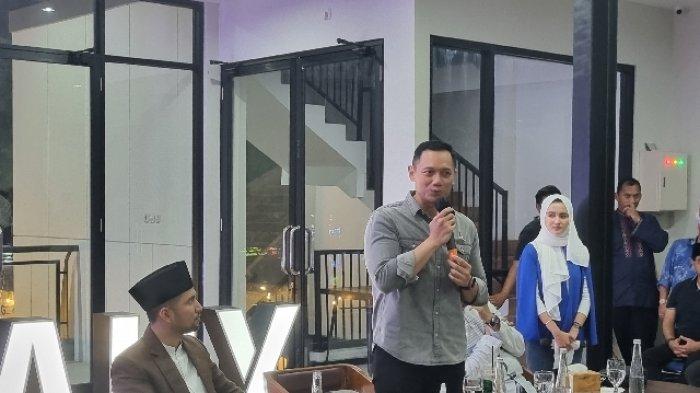 Ngobrol Bareng Milenial Gresik, AHY Tegaskan Tolak UU Cipta Kerja - Tribunjatim.com
