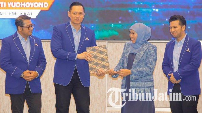 Alasan Partai Demokrat Usung Kembali Khofifah-Emil di Pilgub Jatim 2024, AHY: Lanjutkan Periode ...