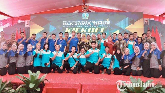 Tingkatkan Kompetensi Tenaga Kerja, Gubernur Khofifah Luncurkan ...