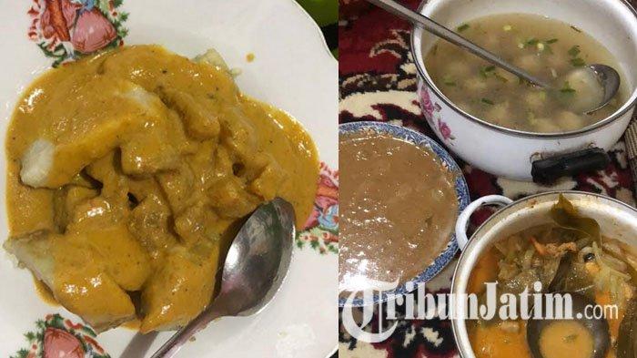 Lontong Bumbu Ladan Jadi Menu Wajib Warga Gresik Saat Tradisi Rebo ...