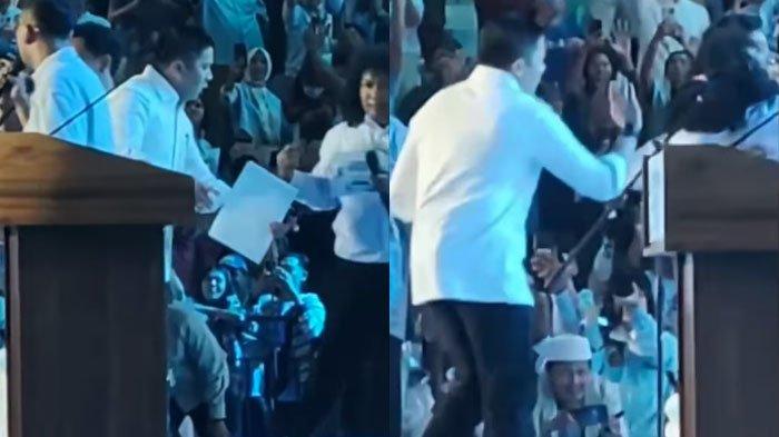Aksi Marshel Widianto saat 1 Panggung Sama Prabowo Jadi Sorotan, Ditegur Mayor Teddy, Gibran ...