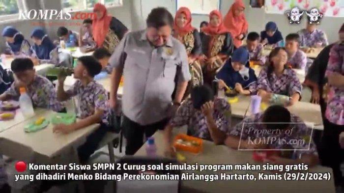Menu Makan Siang Gratis yang Diuji Pemerintah untuk Siswa SD-SMP, Wali ...