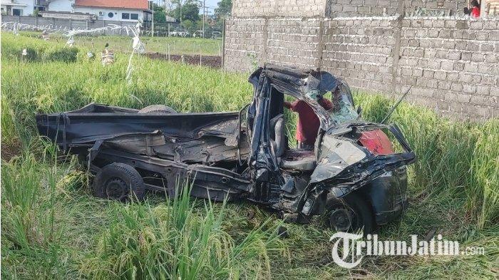 Sedang Jaga Sawah, Buruh Tani Ikut Tewas dalam Kecelakaan Maut Pikap vs Kereta Api di ...