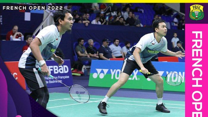 Hasil French Open 2022: Ahsan/Hendra Dihadang Wakil Taiwan Dua Gim Langsung - Tribunjatim.com
