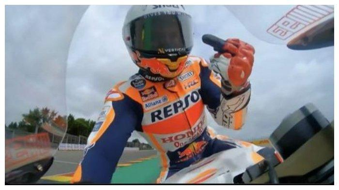Dalih Marc Marquez Acungkan Jari Tengah di Sesi Latihan MotoGP Jerman 2023, Lalu Tabrak Motor ...