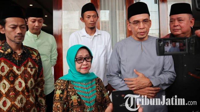 TPN Ganjar-Mahfud MD Sowan ke Nyai Mundjidah Wahab, Serap Aspirasi Pondok Pesantren di Jombang ...