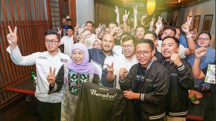 Nakes Muda Jatim Tegaskan Siap All Out Menangkan Khofifah-Emil - Tribunjatim.com