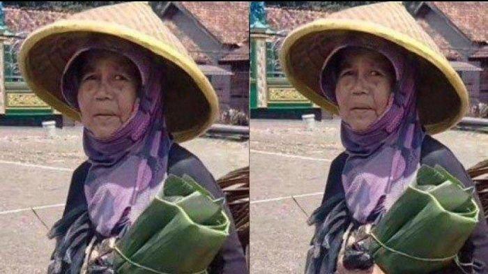 Sosok Nenek Pikul Daun Kering Pakai Caping Bukan Orang Sembarangan ...