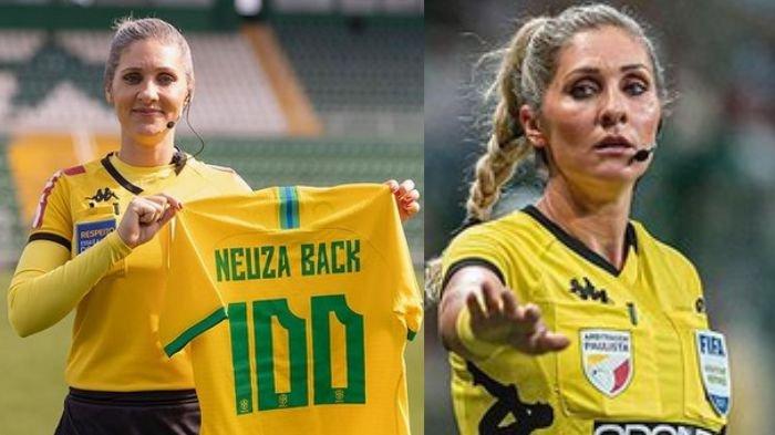 SOSOK Neuza Back, Jadi Wasit Sepak Bola karena Ajakan Kakak, Kini ...