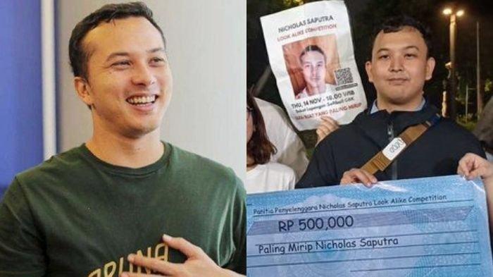 Sosok Pria Menang Lomba Mirip Nicholas Saputra, Dapat Rp500 Ribu, 'Mata ...