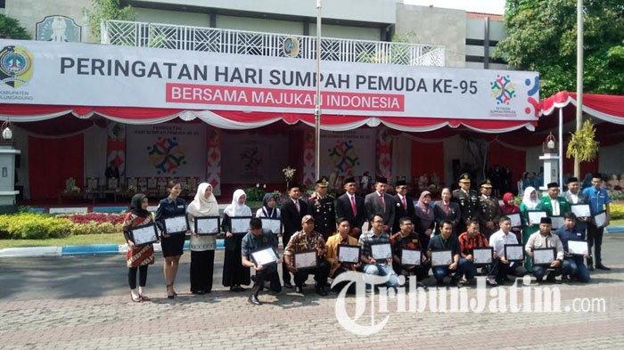 Hari Sumpah Pemuda ke-95, Pj Bupati Tulungagung Beri Penghargaan pada Organisasi Kepemudaan ...