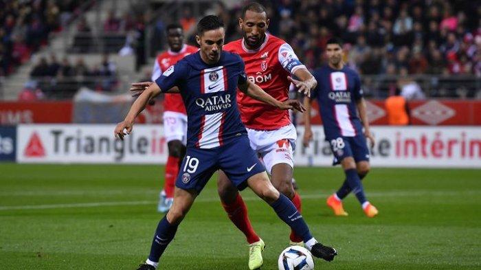 Lionel Messi Absen, PSG Kerepotan Lawan Reims: Sergio Ramos Kartu Merah, Neymar dan Mbappe ...