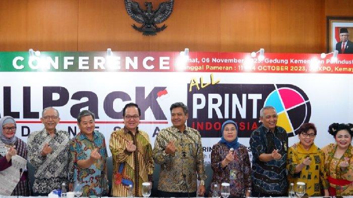 Sasar Pelaku Industri F&B, Krista Gelar Pameran ALLPack dan AllPrint 2023 - Tribunjatim.com