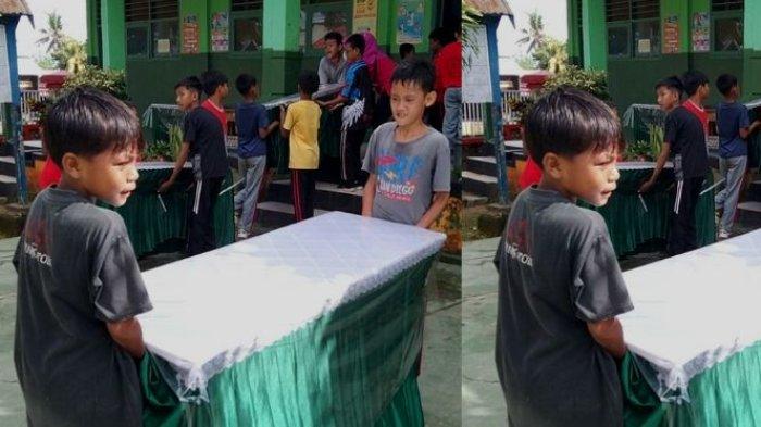 Digugat Pemilik Tanah, Siswa SD dan Guru Angkat Meja Kursi dan ...