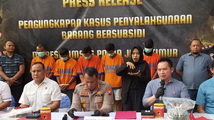 4 Pengoplos Gas Elpiji Subsidi di Jombang Ditangkap, Dijual dengan Harga Tinggi Biar Cuan ...