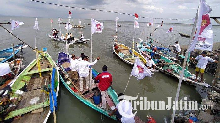 Gerindra Surabaya Rayakan HUT Partai Bersama Nelayan, Songsong Target Kursi Naik 2 Kali Lipat ...