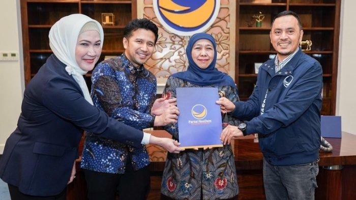 Dapat Rekom dari NasDem di Pilgub Jatim 2024, Khofifah-Emil Mantapkan Langkah Membangun Jawa ...
