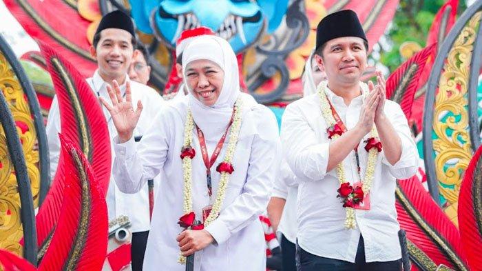 Khofifah-Emil Semakin Solid Tatap Kemenangan untuk Pilgub Jatim 2024 - Tribunjatim.com