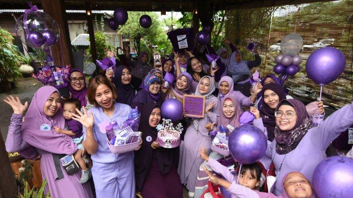 Saat Warna Mampu Satukan Hobi, Purple Lovers Community Surabaya Kompak ...