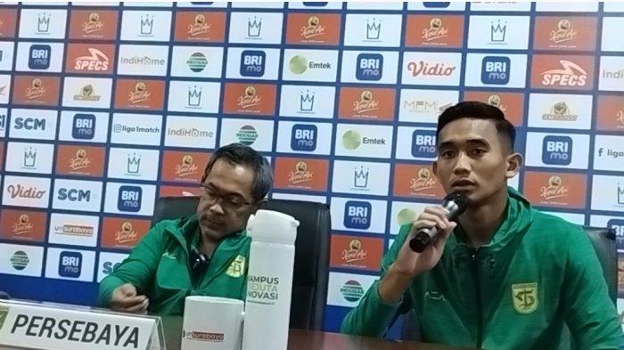 Rizky Ridho Beber Persiapan Persebaya Lawan Bali United - Tribunjatim.com