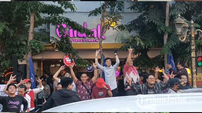 Momen Unik Pengamen Nyanyi Lagu Ganjar saat Deklarasi Anies-Cak Imin, PKB: Kita Politiknya ...