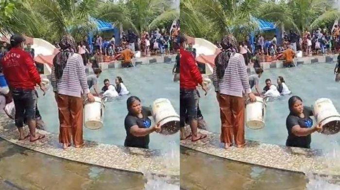 Bocah Main Seluncuran Kolam Renang, Tak Kunjung Muncul saat Tangannya ...