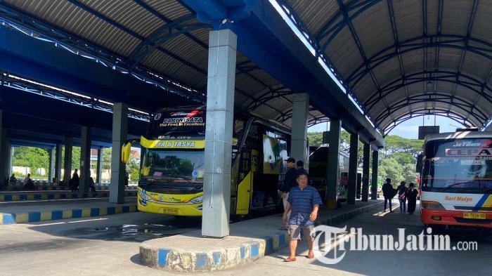 Arus Balik H+5 Lebaran, Begini Suasana Terminal Seloaji Ponorogo ...