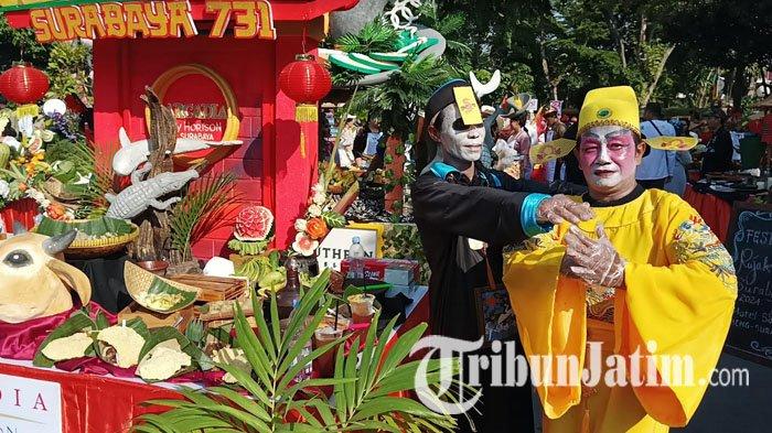 Antusiasme Peserta Festival Rujak Uleg 2024 Surabaya, Ada "Kaisar ...
