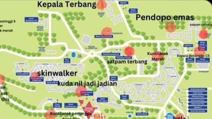 Penjelasan Kampus soal Viral Peta Hantu di IPB Mulai Bola Api hingga ...