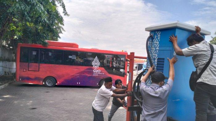 Bus Listrik Berhenti Beroperasi di Surabaya, Boks Charger Baterai ...