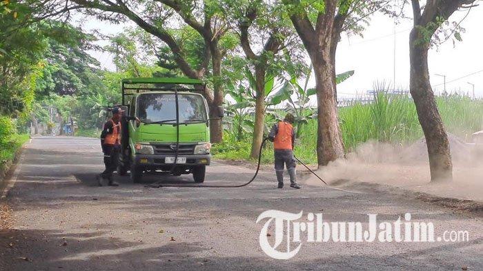 Telan Anggaran Rp 2 Miliar, Perbaikan Jalan Rusak di Jalibar Malang Mulai Dikerjakan ...