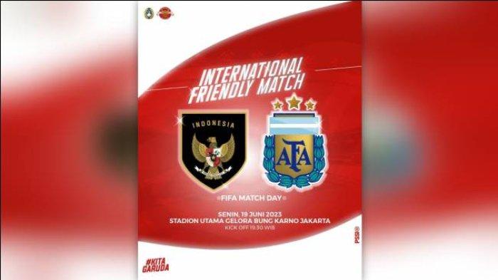 NONTON GRATIS Link Live Streaming Timnas Indonesia Vs Argentina di RCTI Plus: Kick Off 19.30 WIB ...