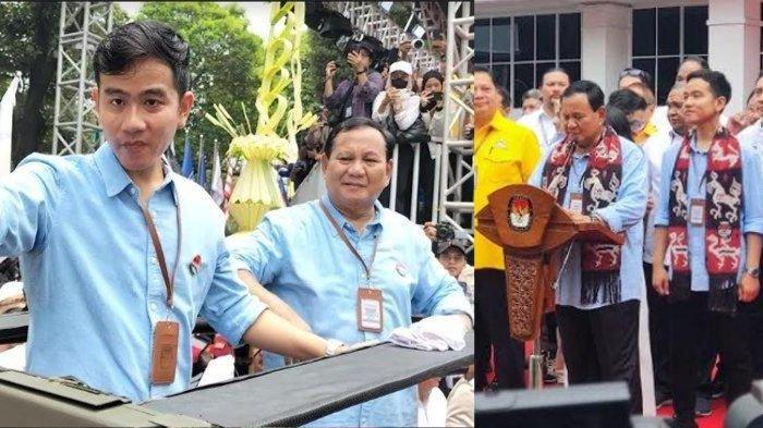 Relawan Jokowi Antarkan Prabowo-Gibran Daftar ke KPU, Yakin Menang Satu Putaran: Menang 60 ...