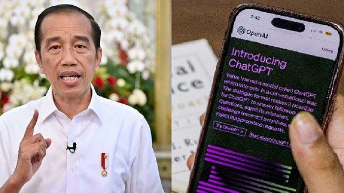 Soroti Chat GPT dan AI di Depan Anak-anak Muda, Jokowi: Tak Ada Gunanya ...