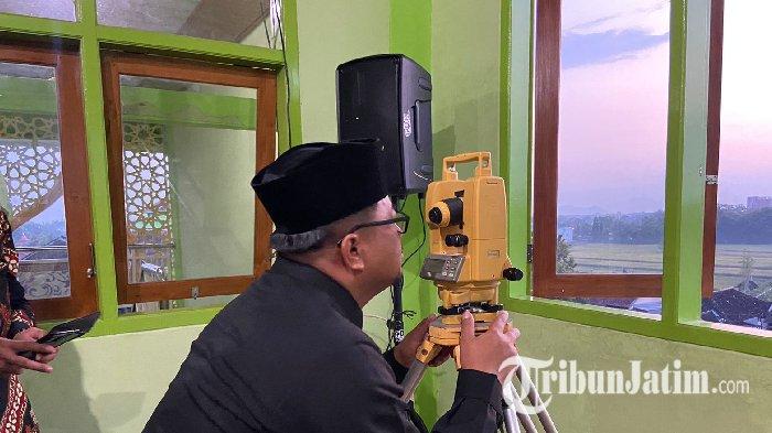 Tertutup Awan Mendung, Hilal Awal Ramadan Tak Terlihat di Langit Ponorogo - Tribunjatim.com