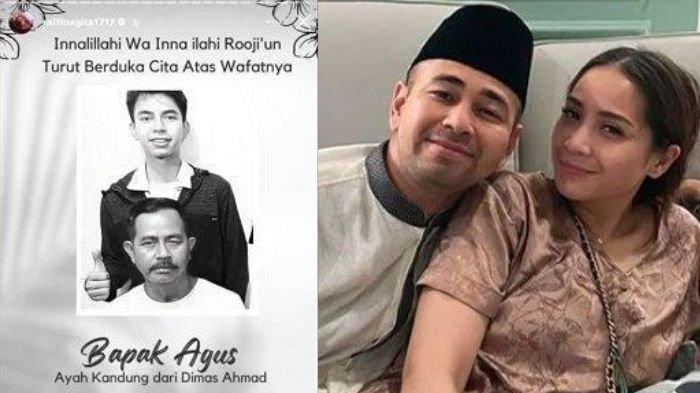 Ayah Dimas Ahmad Meninggal Dunia, Raffi Ahmad dan Nagita Slavina Turut ...