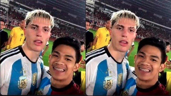 Nasib Suporter Masuk Lapangan di Laga Indonesia Vs Argentina, Randy Dihukum? Girang Ketemu ...