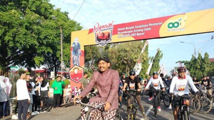 Gowes Bareng Mas Ony dan Mas Antok Meriahkan Hari Jadi Ngawi ke-665 ...