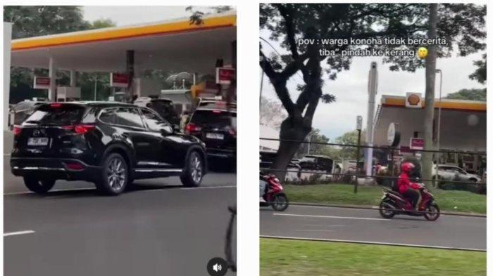Viral Video SPBU Shell Kini Mendadak Ramai Antrean Panjang, Pertamina ...