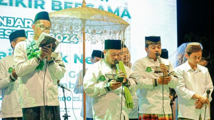 Helat Gebyar Selawat dan Dzikir, Santri Dukung Ganjar Jombang Doakan Indonesia Damai dan ...