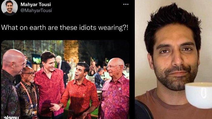 Sosok Mahyar Tousi yang Dihujat Imbas Hina Batik di KTT G20, Twit ...