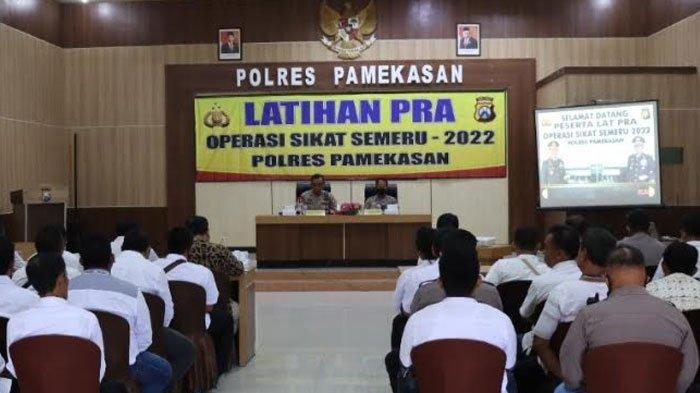 Operasi Sikat Semeru 2022, Polres Pamekasan Cegah Pencurian hingga Penyelundupan Barang ...