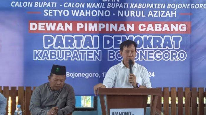Kader Demokrat Bojonegoro Bersumpah Menangkan Setyo Wahono-Nurul Azizah di Pilkada 2024 ...